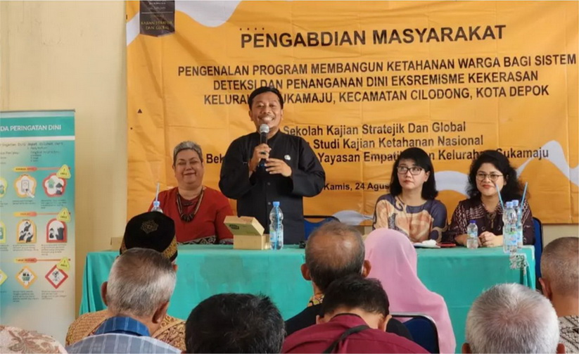 SKSG UI dan Yayasan Empatiku Kolaborasi Bangun Ketahanan Warga dari Ekstremisme | KHUB - A ...